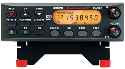 Uniden BC355N 800 MHz Bearcat Base / Mobile Scanner with Narrowband ...