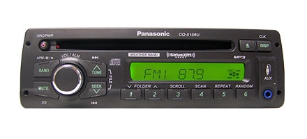 Panasonic CQ5109U Semi-Truck Heavy Duty AM/FM/WMA MP3 CD Radio w ...