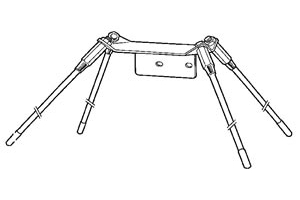 Solarcon IMAXGPK Ground Plane Kit for Model IMAX-2000 Base Station ...